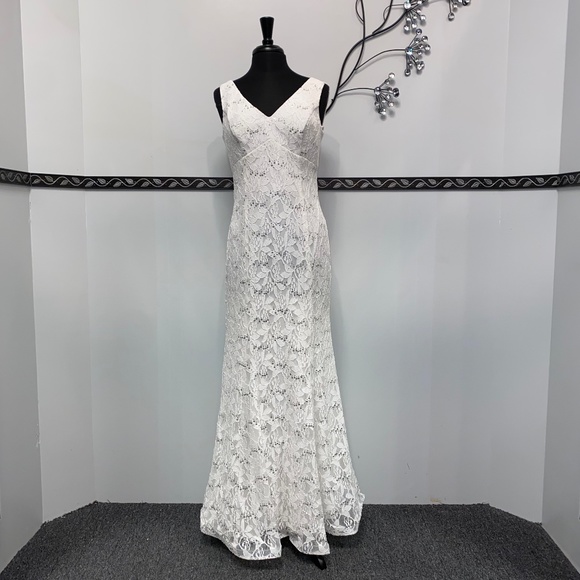 Cinderella Divine | Dresses | Ivory Sheath Bridal Gown | Poshmark